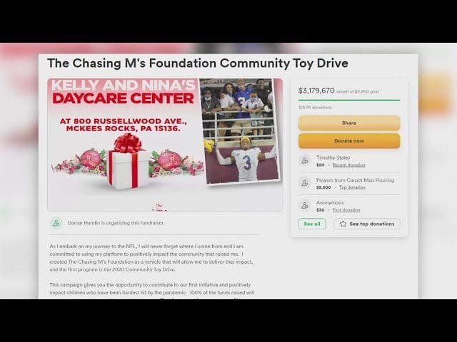 Damar Hamlin's foundation in huge $9 million trouble over The Giving ...