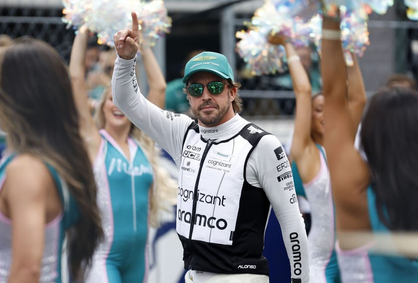 “Little bit of a lonely race” - Fernando Alonso takes a jibe at ‘worse ...