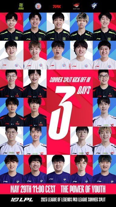 League of Legends LPL 2023 Summer Split Regular Season: Teams, match schedule for May, June, and ...