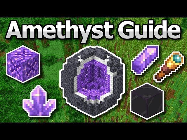 All the uses of Amethyst shards in Minecraft