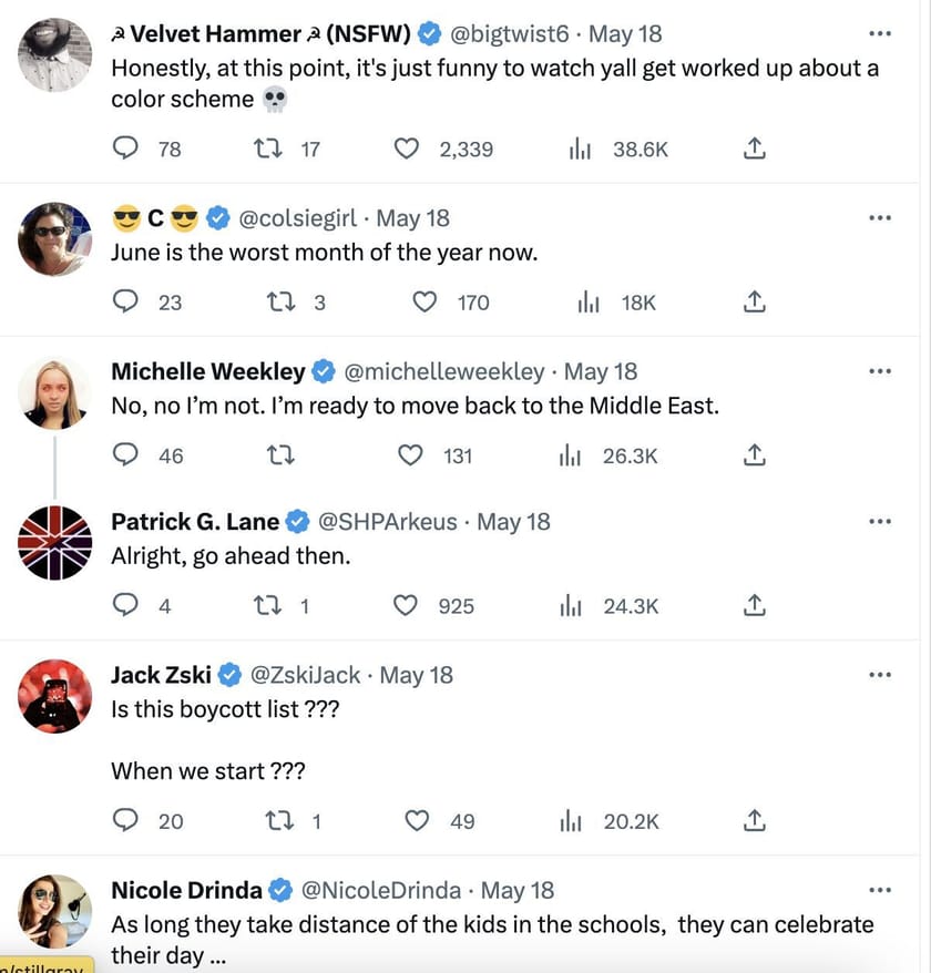 "Are you ready for the wokestorm": LGBTQ brand logos tweet goes viral ...