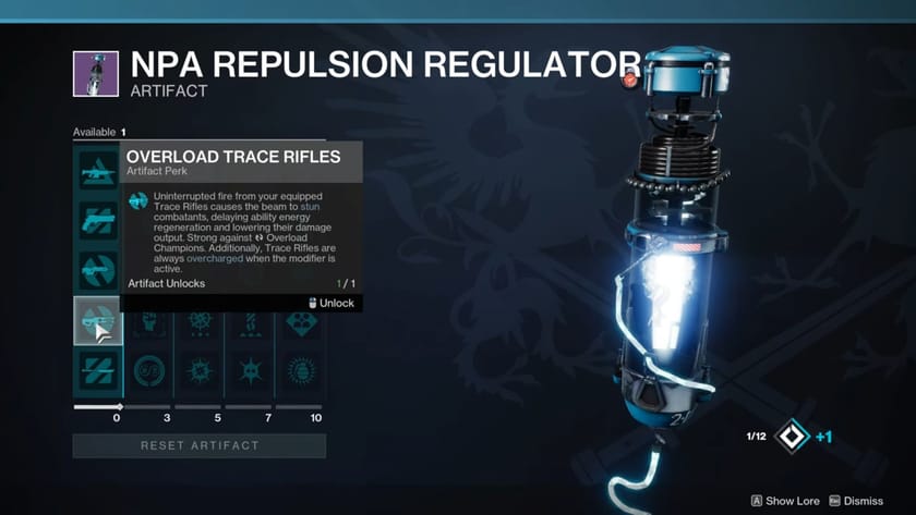 How to get the NPA Repulsor Regulator seasonal artifact in Destiny 2 ...