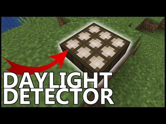 How to Craft a Daylight Detector in Minecraft?