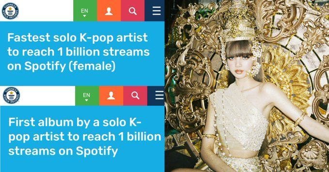 "Absolute powerhouse": BLACKPINK's Lisa's fans praise her for topping ...