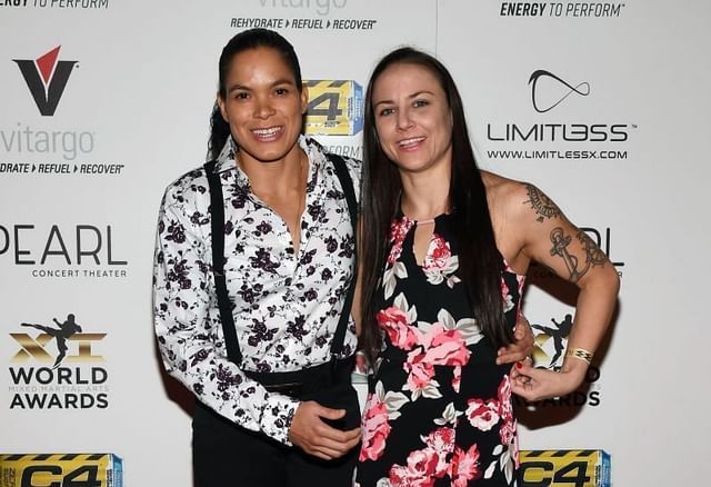Who is Amanda Nunes' wife, Nina Ansaroff?