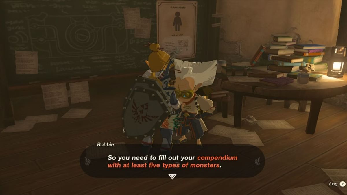 How to use the Sensor+ function of the Hyrule Compendium in The Legend ...