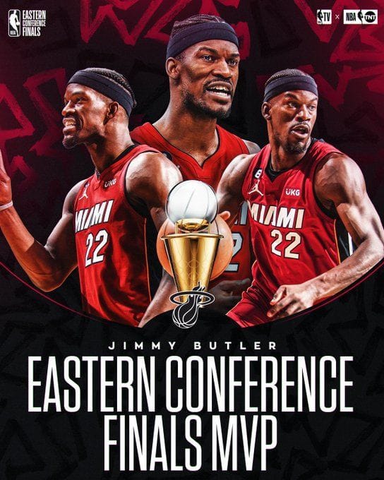 Jimmy Butler is named the Larry Bird Eastern Conference MVP after ...