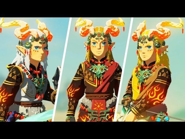How to easily get the Ember armor set in The Legend of Zelda Tears of ...