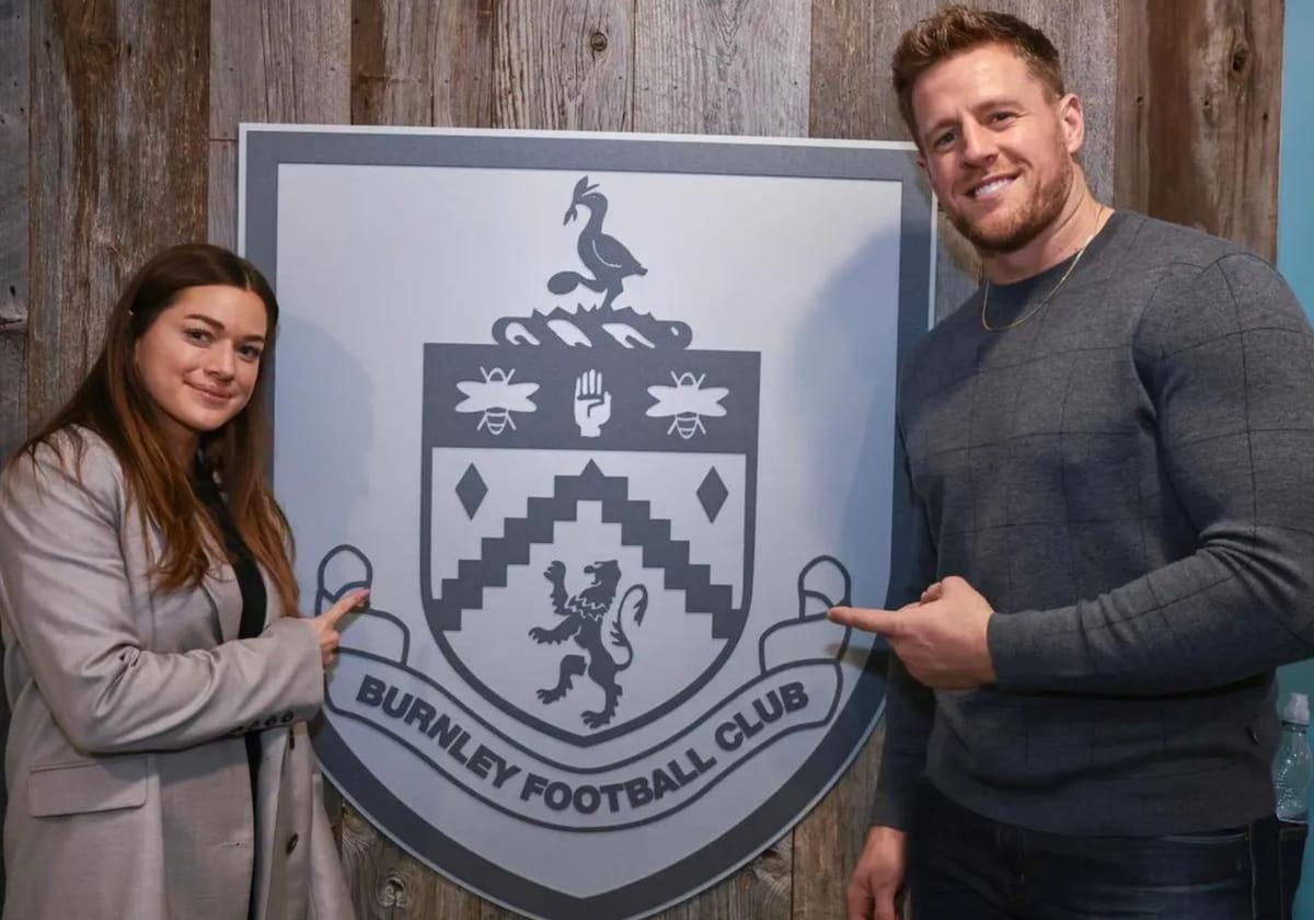 Why did JJ Watt and wife Kealia invest in Burnley? Ex-NFL star's ...