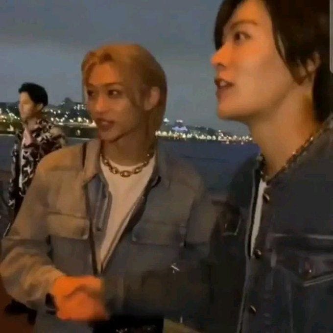 "Can't believe": Stray Kids' Felix and NCT's Yuta's interaction at ...