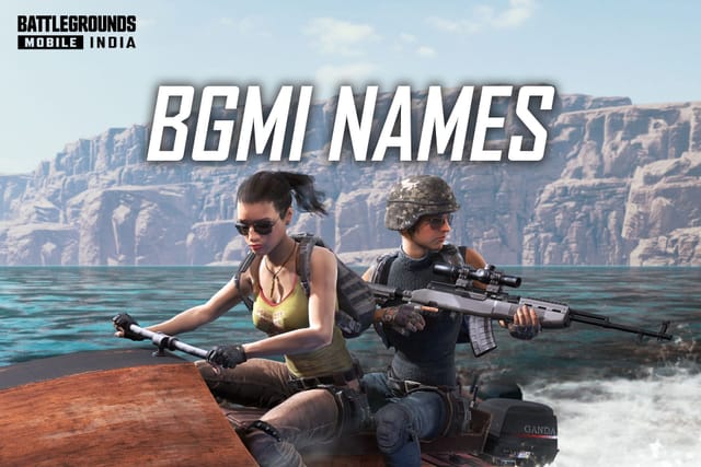100 best BGMI names with symbols and unique fonts in 2023