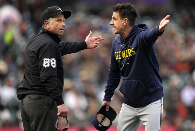 Fact Check: Was Craig Counsell suspended for arguing with umpire over Alex Cobb's disengagement