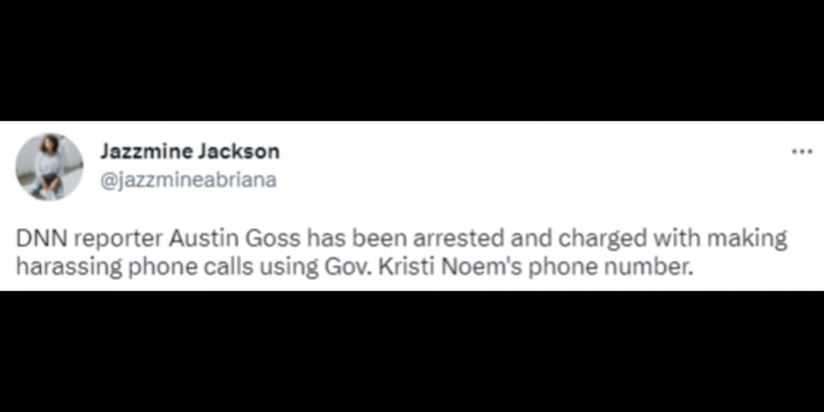 Austin Goss: What did Austin Goss do? Prank call using South Dakota Gov ...