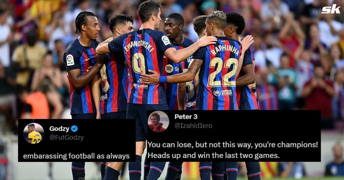 "Embarrassing football as always", "You can lose, but not this way ...