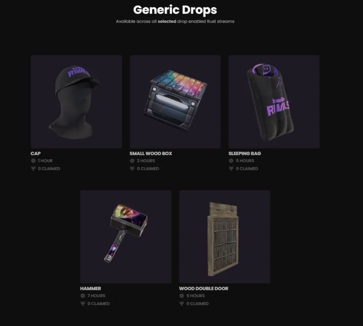 Rust Twitch Rivals 3 drops: All rewards, how to earn, and more