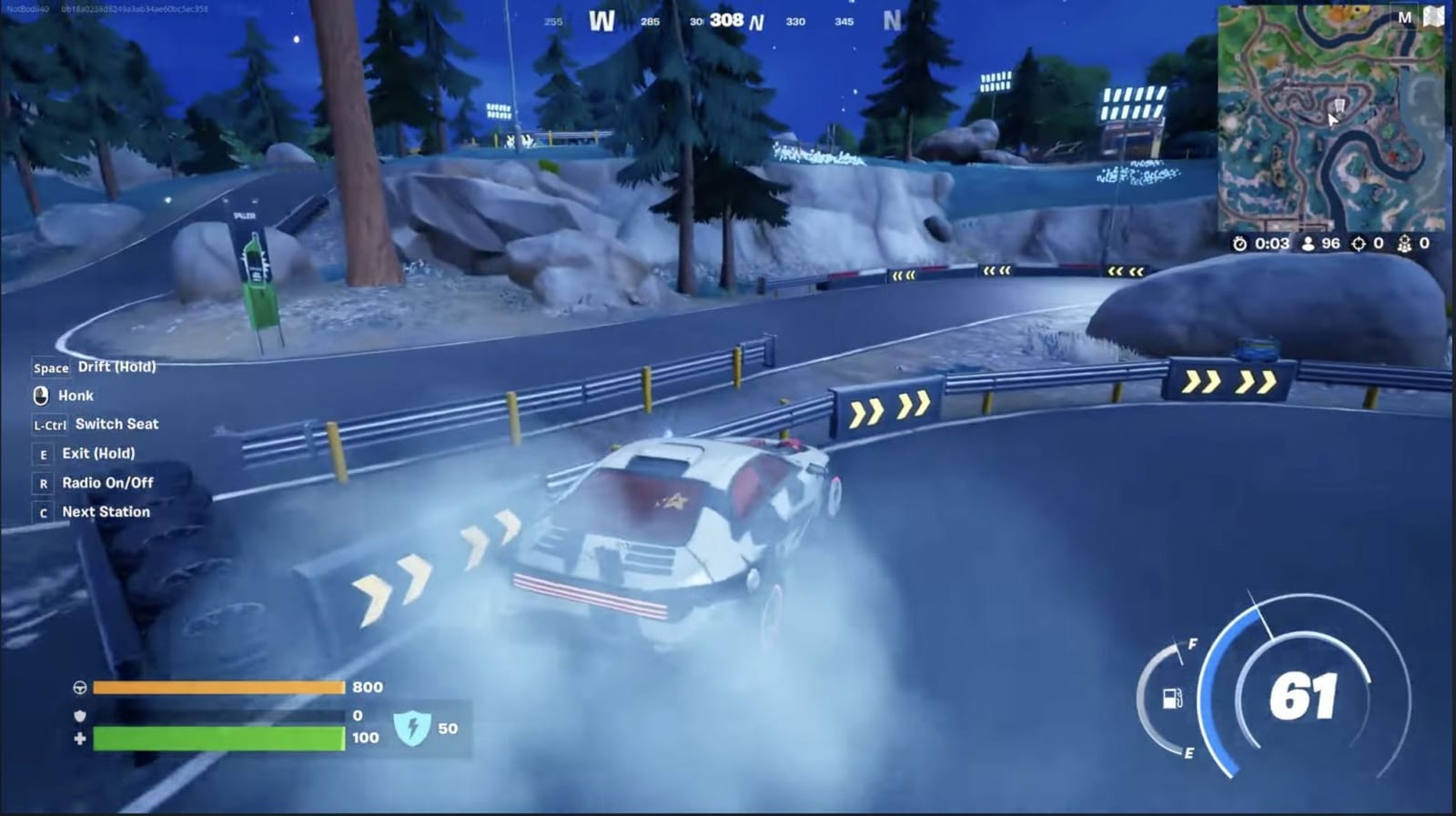 What is Nitro Drift in Fortnite (& how to do it)