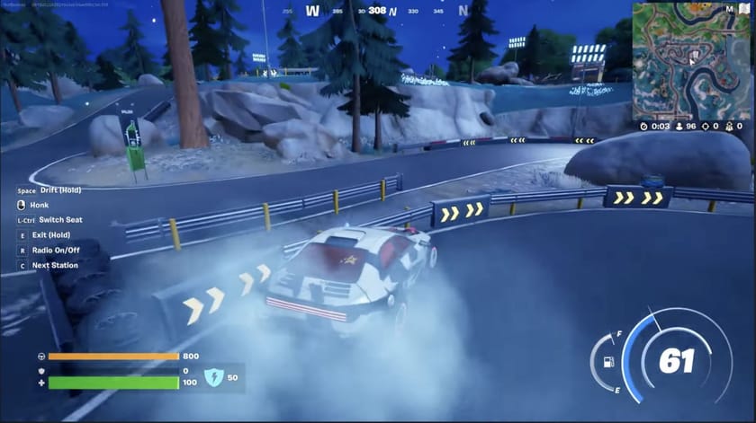 What is Nitro Drift in Fortnite (& how to do it)