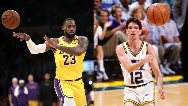 Top 10 players who have the most assists in NBA history