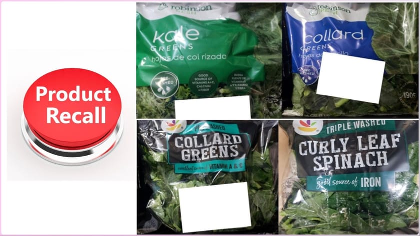 Lancaster Foods Kale, Spinach, Collard Green products recall: reason, brands, UPC codes, and all ...
