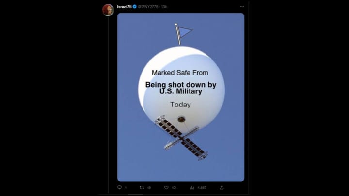 Is there another spy balloon over Hawaii? Hilarious memes ensue online ...
