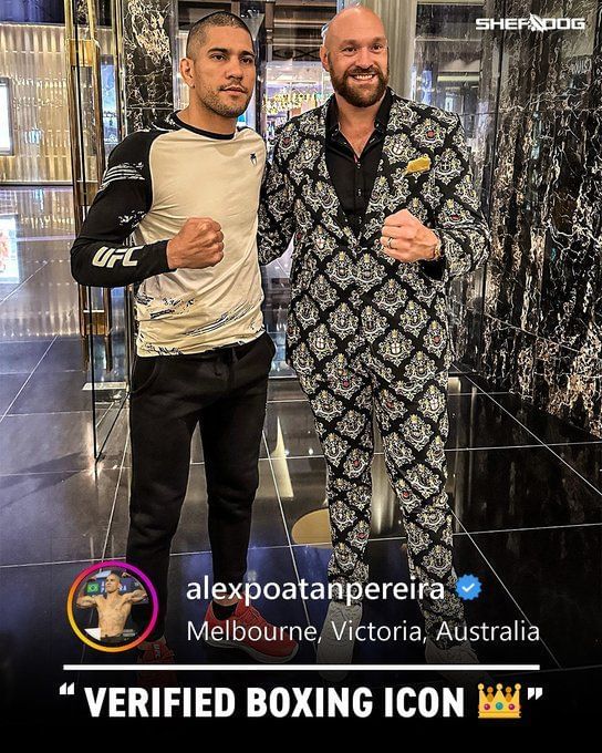 Alex Pereira height: Is UFC star Alex Pereira taller than Tyson Fury ...