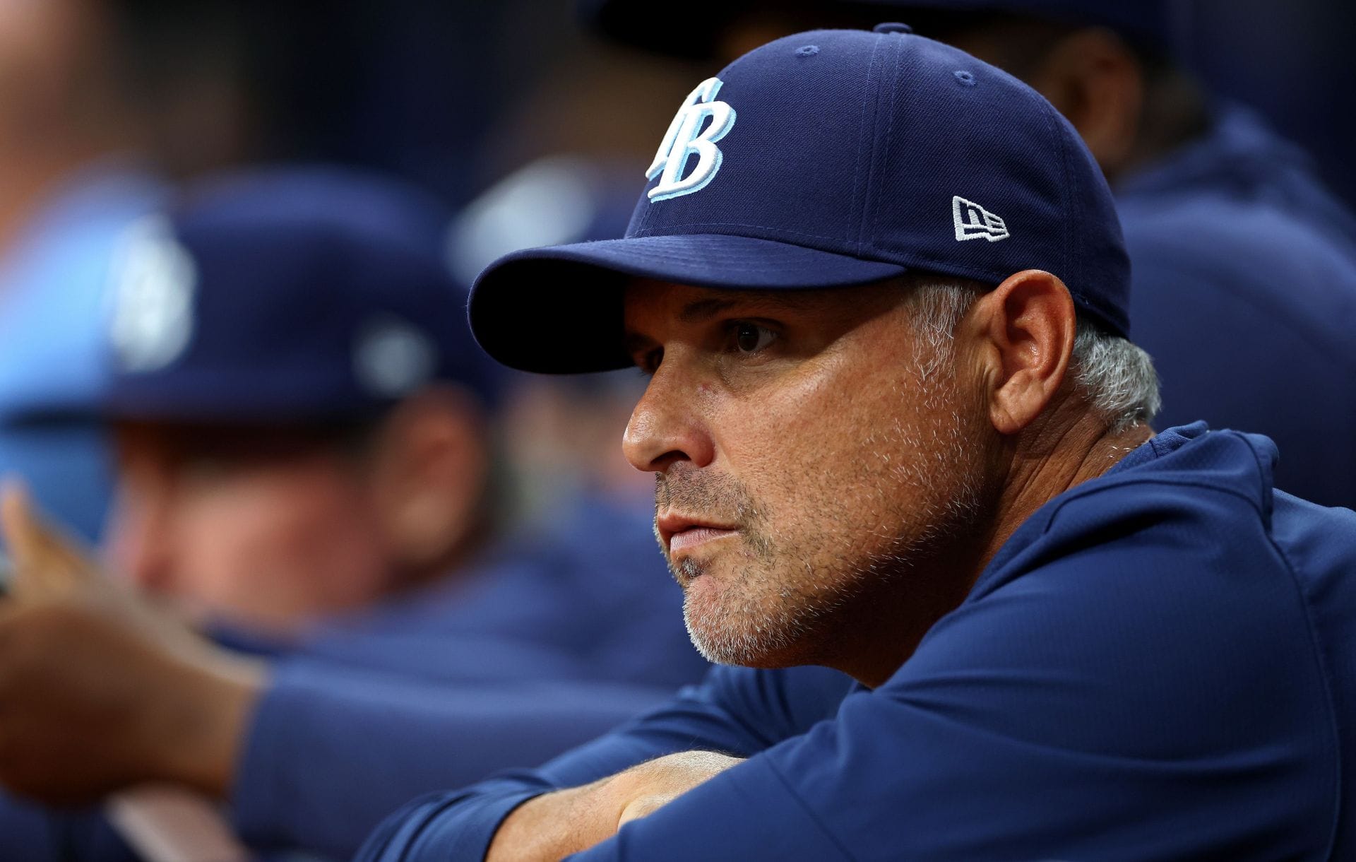 MLB fans mock Kevin Cash for removing Josh Lowe from plate: "Out-Boone ...