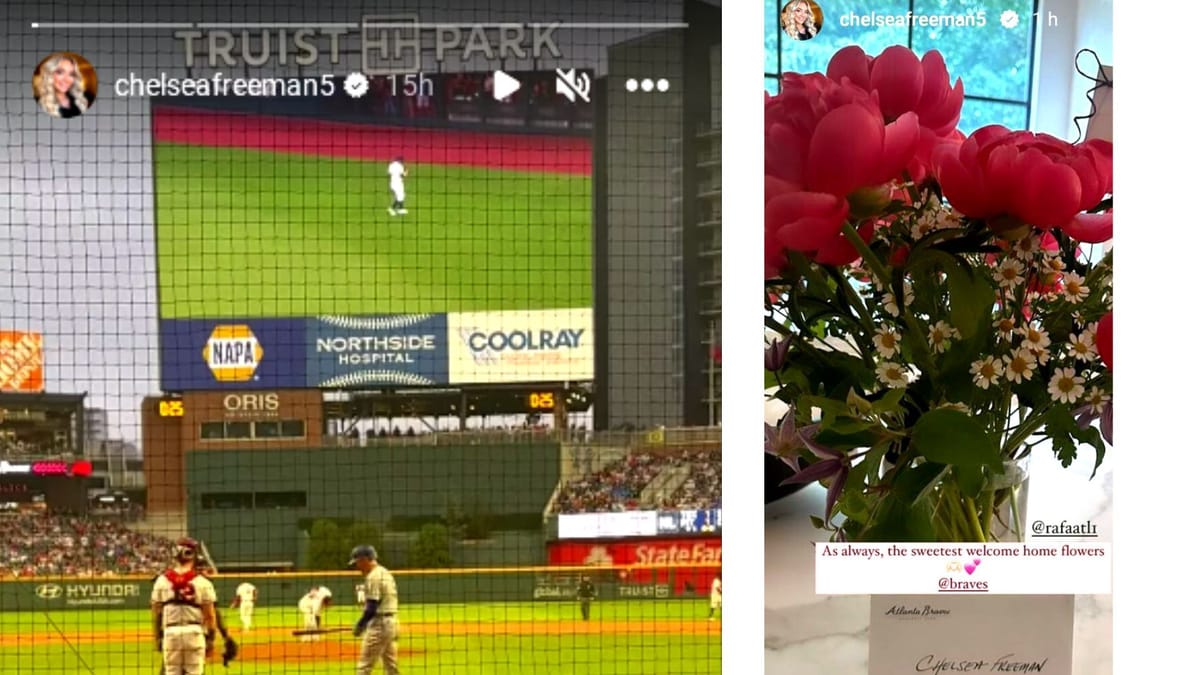 Atlanta Braves bridge the gap with Freddie Freeman by sending flowers ...