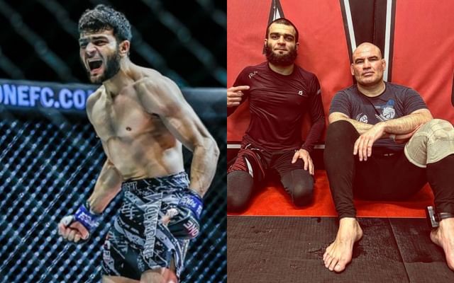 Ahmed Mujtaba: Ahmed Mujtaba getting wrestling tips from legend Cain ...