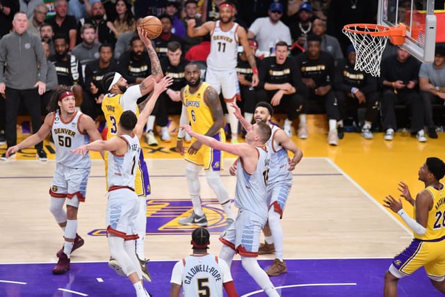 The Larry O'Brien NBA championship trophy makes a surprise appearance ...
