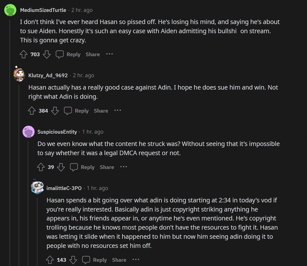 Adin Ross copyright drama: HasanAbi promises to pay legal fees for ...