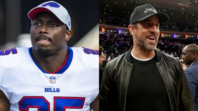 LeSean McCoy warns Jets to not get bullied by Aaron Rodgers as QB lands ...