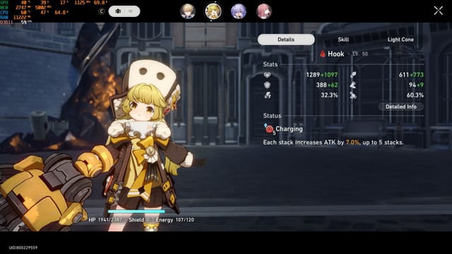 Honkai Star Rail Asta build guide: Best Light Cones, Relics, and Traces