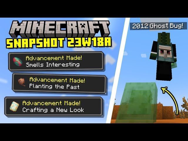How to download Minecraft 1.20 snapshot 23w18a