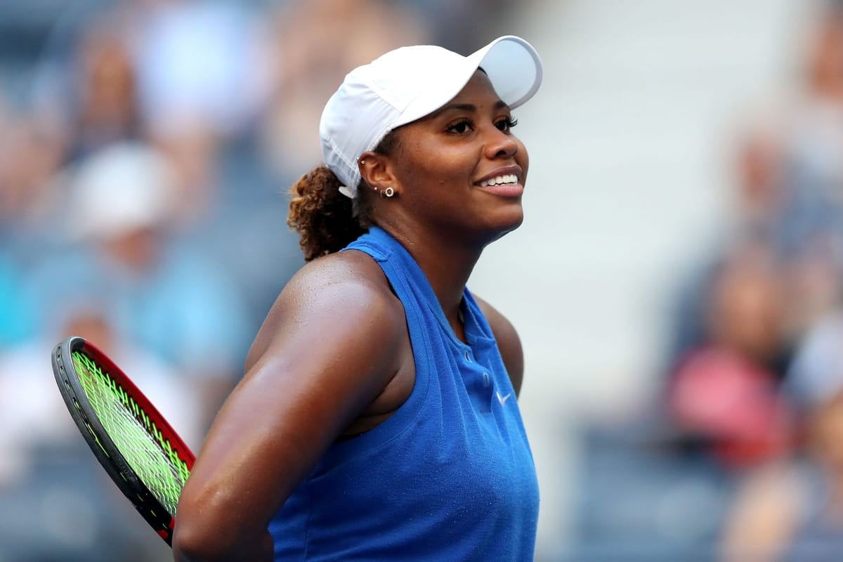 Taylor Townsend admits thinking of son AJ helped calm her nerves on court