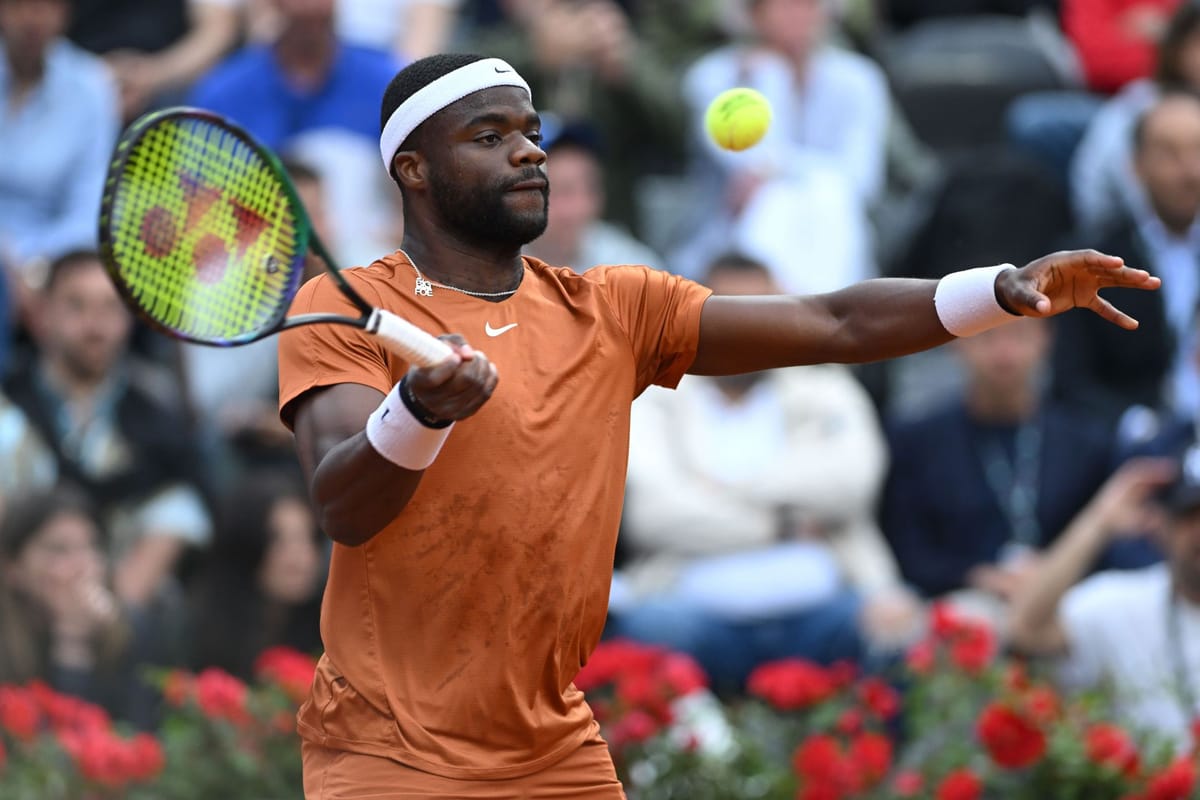 Frances Tiafoe booed for underarm serve at Italian Open, invites crowd ...