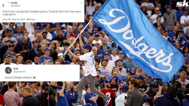MLB fans react to scary fight between Los Angeles Dodgers fans at ...