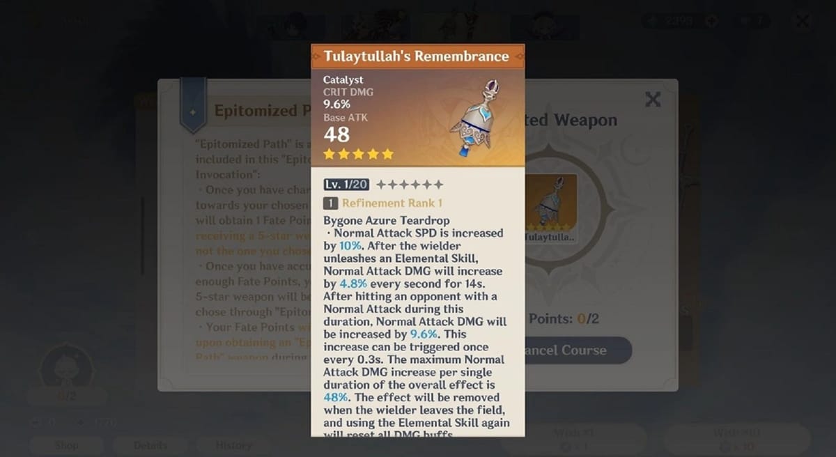 Genshin Impact Wanderer materials guide: Best build, artifact, and DPS ...