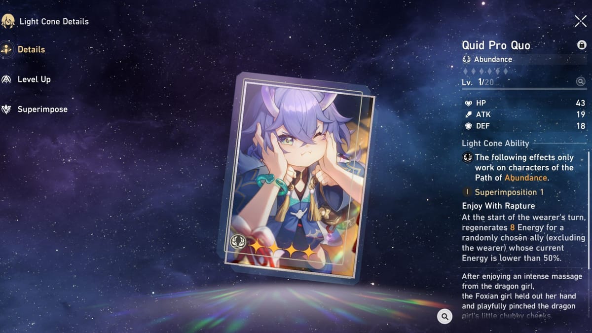 3 best Light Cones for Luocha in Honkai Star Rail: F2P build recommendations