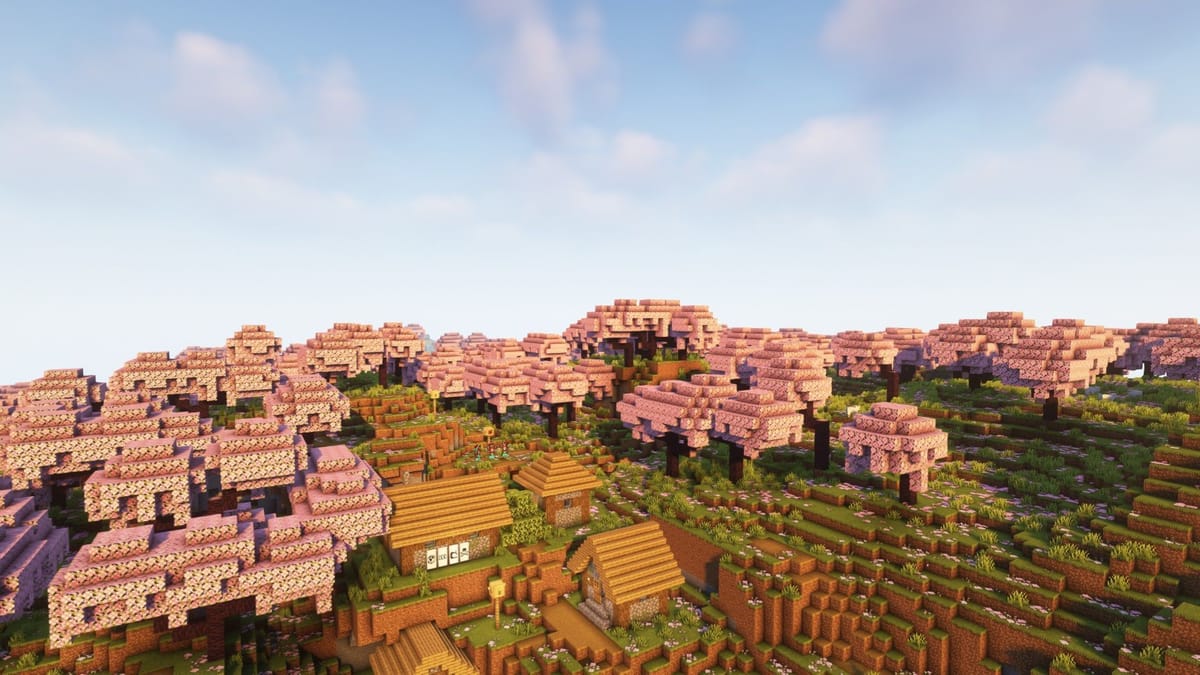 Minecraft cherry tree guide: Where to find, uses, and more