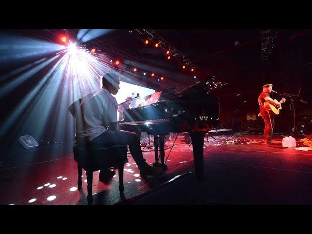 WATCH: Christian McCaffrey sends crowd wild with piano solo at Zach ...