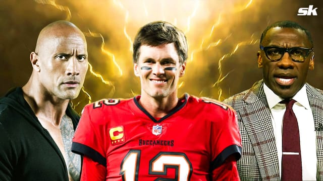 When Shannon Sharpe got Dwayne Johnson endorsement on hot Tom Brady ...