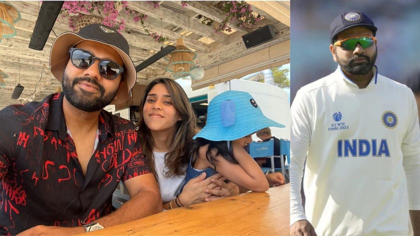 Rohit Sharma unwinds on a holiday with family after WTC final defeat