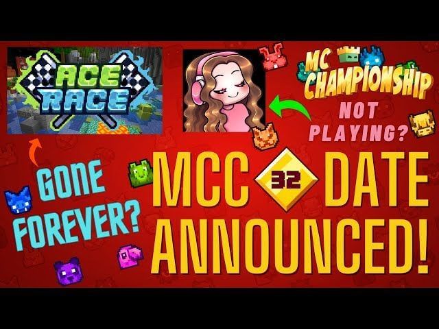 Minecraft Championship (MCC) 32 date and time