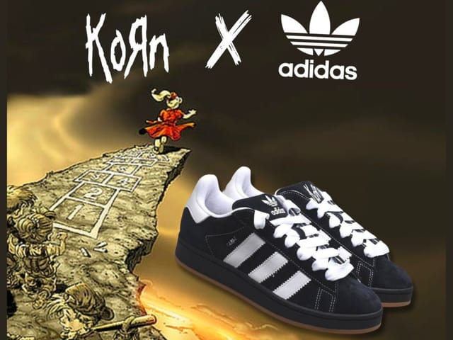 Korn: Fans dismiss the Korn x Adidas sneaker collaboration: "A little ...