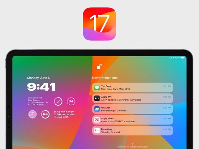 How to customize your iPad lock screen on iPadOS 17?