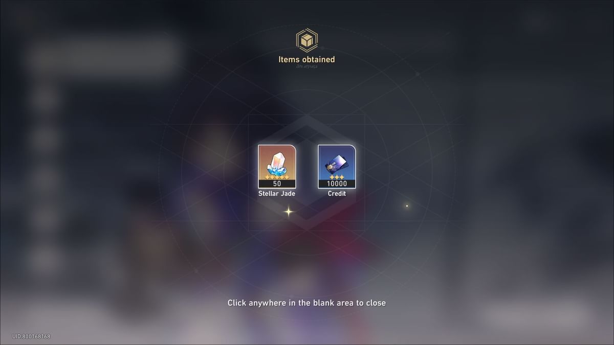 New Honkai Star Rail redeem code for version 1.1