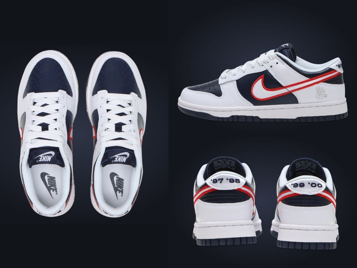 Dunk Low: Nike Dunk Low Premium Houston Comets "4-Peat" shoes: Where to ...