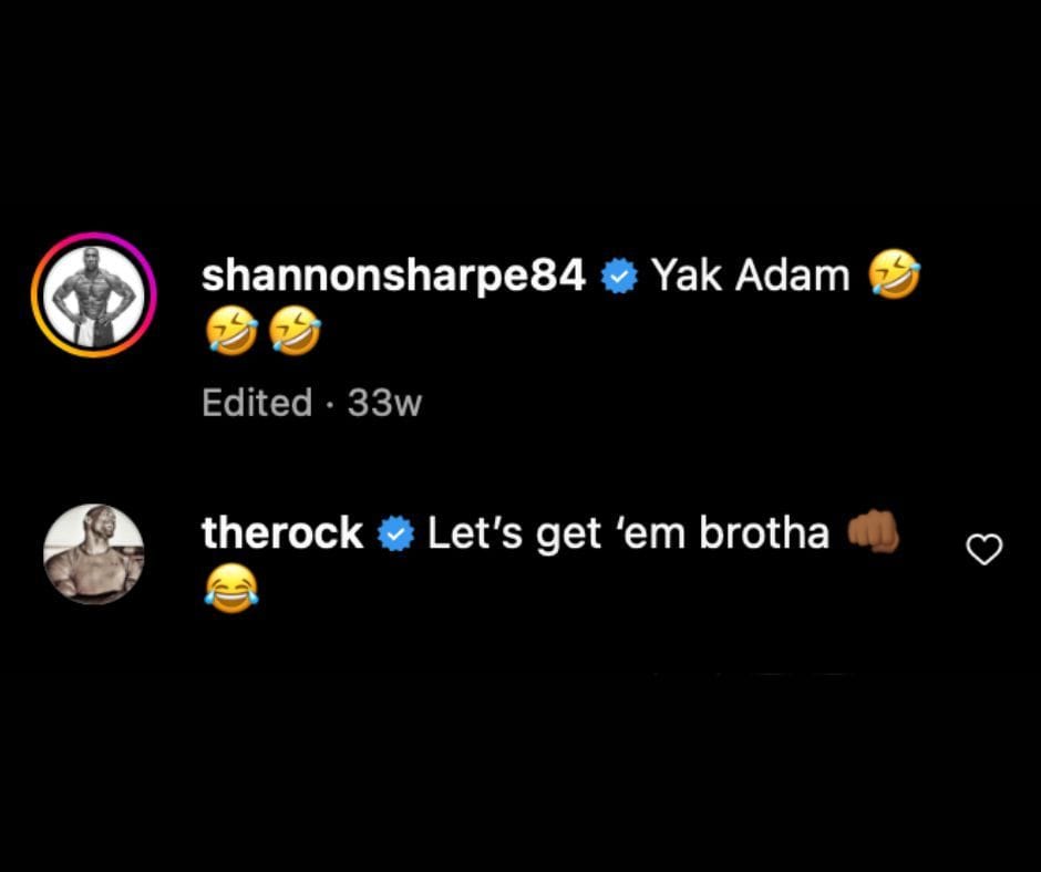 When Shannon Sharpe got Dwayne Johnson endorsement on hot Tom Brady ...