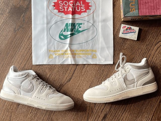 Social Status: Social Status x Nike Attack "Grey Silver" shoes: Where ...