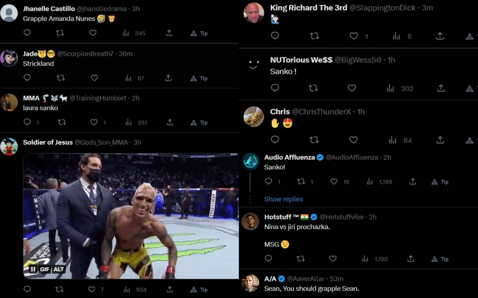 Nina-Marie Daniele: MMA Twitter rallies behind Laura Sanko vs. Nina ...